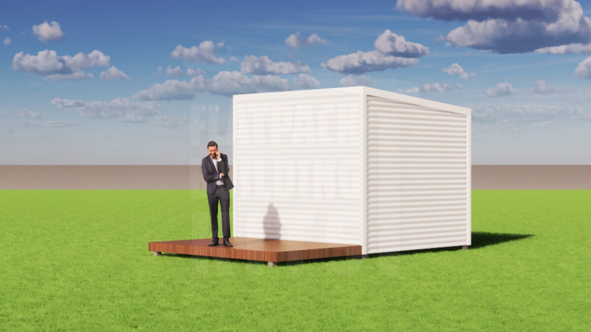 Australian steel deck kit 2m x 3m - FlatpackBuildingKits.au