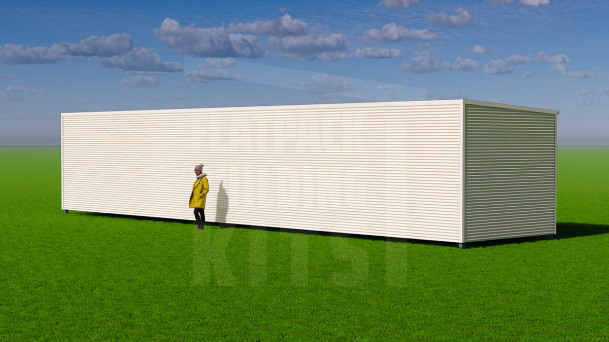 All-Australian steel habitable building kit 3m x 15m ...