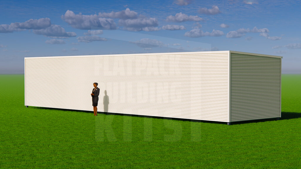 Australian steel habitable flatpack building kit 2.5m x 6m ...